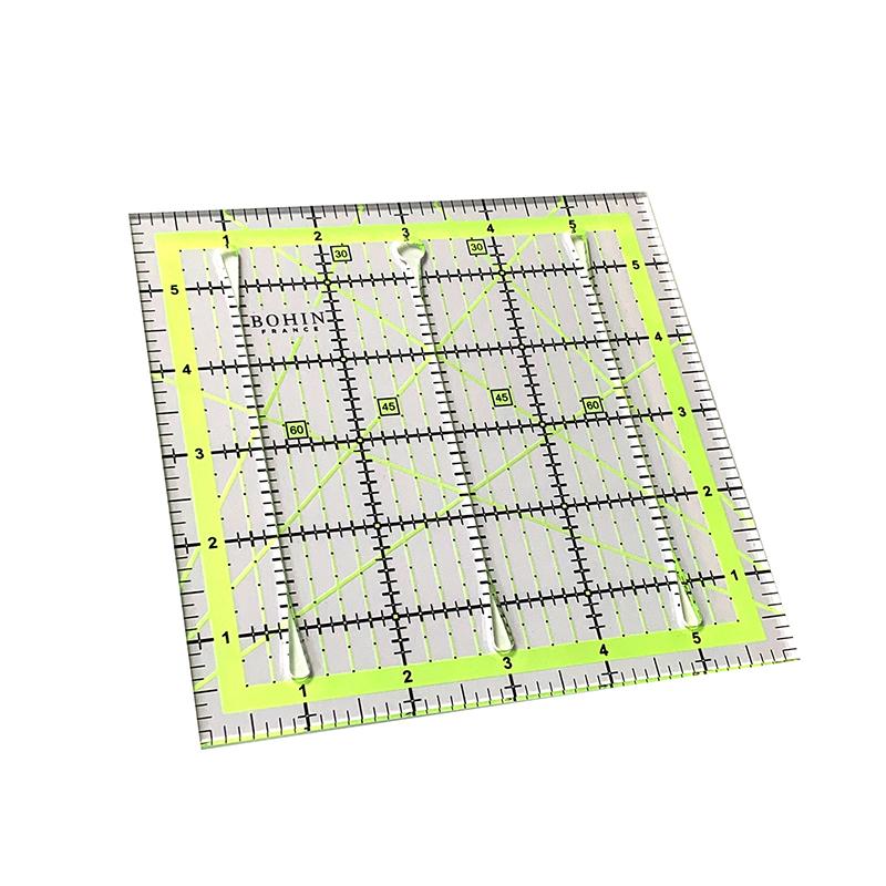 Bohin Slotted Quilting Ruler – Beehive Craft Studio
